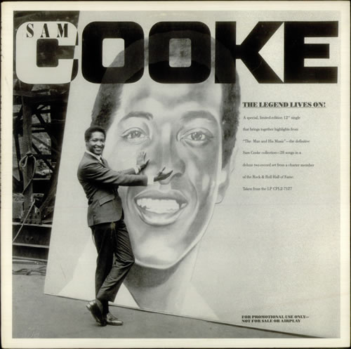 Sam Cooke The Legend Lives On! US Promo 12" vinyl single (12 inch ...