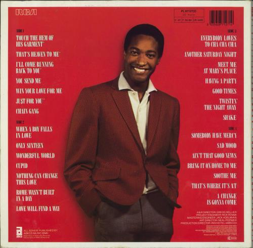Sam Cooke The Man And His Music - EX German 2-LP vinyl record set (Double LP Album) (824166)