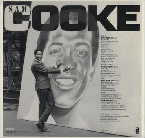 Sam Cooke The Sam Cook Sampler US Promo 12" vinyl single (12 inch ...