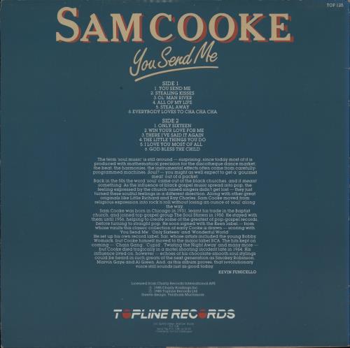Sam Cooke You Send Me UK vinyl LP album (LP record) (756764)