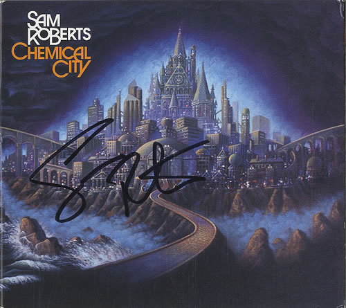 Sam Roberts Chemical City - Autographed Canadian CD album (CDLP) (461090)