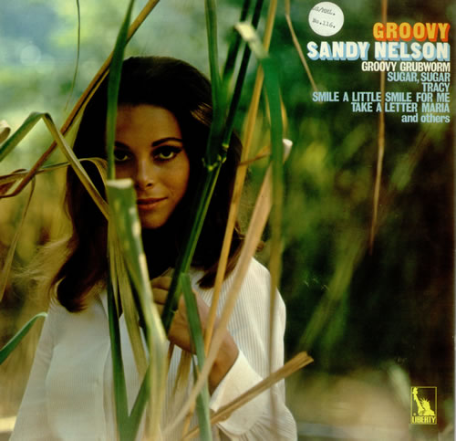 Sandy Nelson Groovy UK vinyl LP album (LP record) (454206)