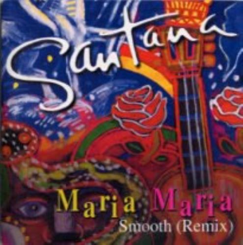 Santana Maria Maria Mexican Promo CD single (CD5 / 5") (153175)