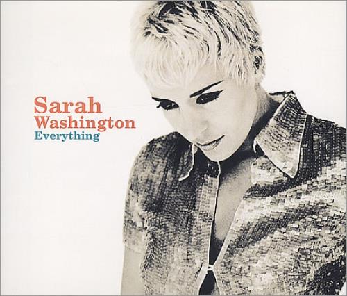 Sarah Washington Everything UK CD single (CD5 / 5") (387802)