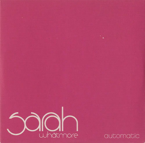 Sarah Whatmore Automatic UK Promo CD single (CD5 / 5") (249052)