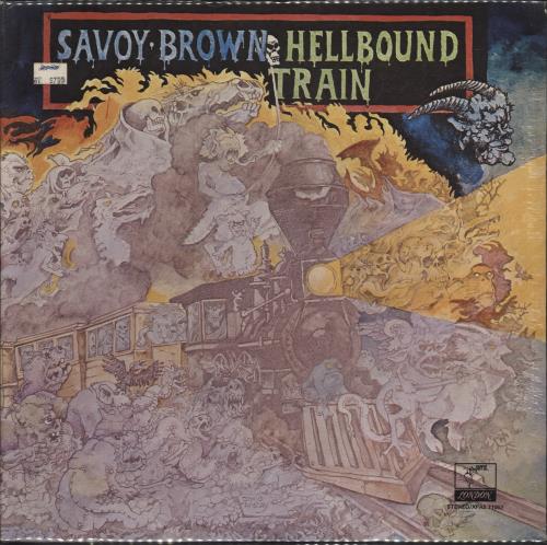 Savoy Brown Hellbound Train - Sealed US vinyl LP album (LP record) (468019)