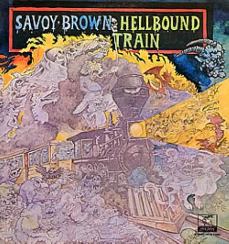 Savoy Brown Hellbound Train US vinyl LP album (LP record) (274709)