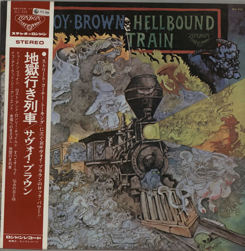Savoy Brown Hellbound Train Japanese vinyl LP album (LP record) (576178)