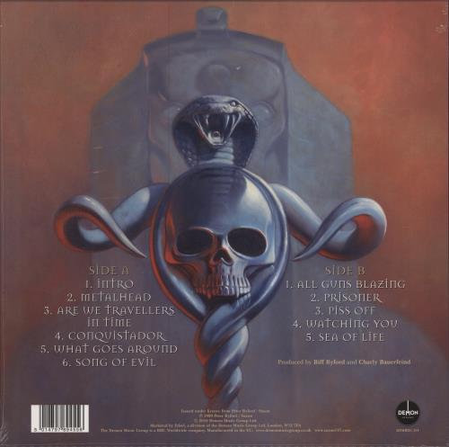 Saxon Metalhead - Blue Vinyl - Sealed UK vinyl LP album (LP record ...