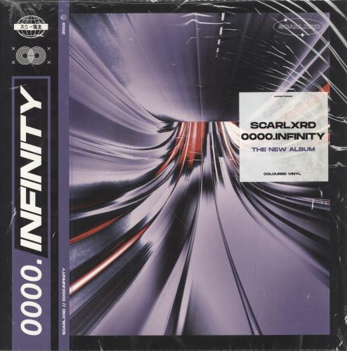 Scarlxrd 0000.Infinity - Silver Vinyl - Sealed UK vinyl LP album (LP record) (861411)