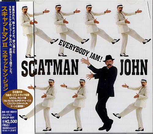 Scatman John Everybody Jam! Japanese CD album (CDLP) (618457)