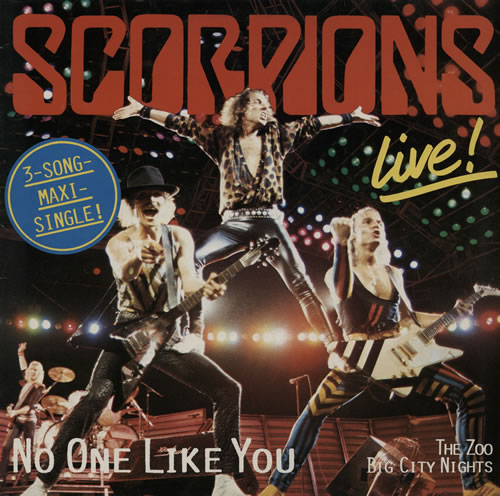 Scorpions Live! German 12" vinyl single (12 inch record / Maxi-single ...