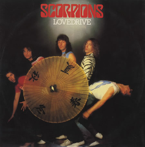 Scorpions Lovedrive - Red Vinyl UK 12" vinyl single (12 inch record ...