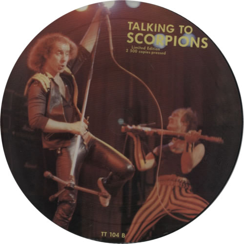 Scorpions Talking To Scorpions UK picture disc LP (vinyl picture disc ...