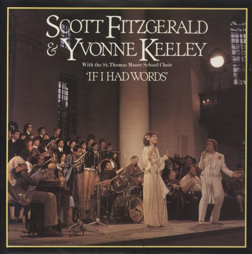 Scott Fitzgerald If I Had Words UK 7" vinyl single (7 inch record / 45 ...
