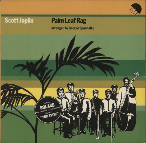 Scott Joplin Palm Leaf Rag UK vinyl LP album (LP record) (791184)