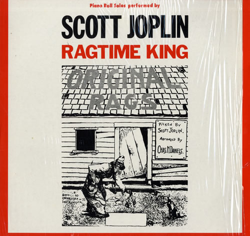 Scott Joplin Ragtime King Italian vinyl LP album (LP record) (565156)