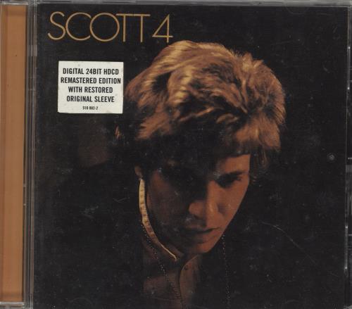 Scott Walker Scott 4 UK CD album (CDLP) (729599)