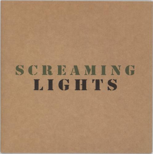 Screaming Lights GMN UK Promo 7" vinyl single (7 inch record / 45) (715957)