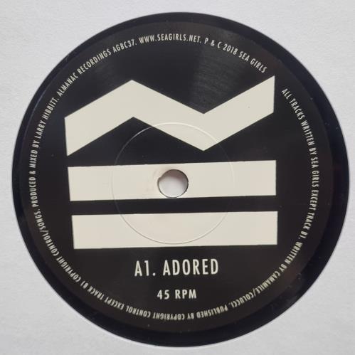 Sea Girls Adored EP - Autographed UK 7" vinyl single (7 inch record ...