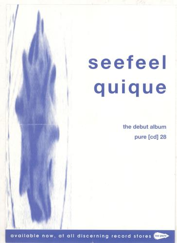 Seefeel Quique - EX UK 2-LP vinyl record set (Double LP Album) (748428)