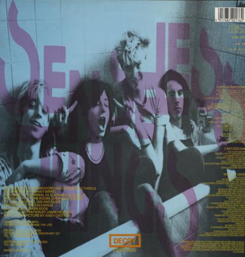 Senseless Things Can't Do Anything UK 12" vinyl single (12 inch record ...