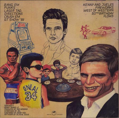 Serengeti Kenny Dennis LP US vinyl LP album (LP record) (784940)