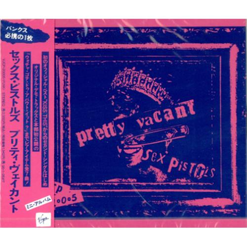Sex Pistols Pretty Vacant Japanese Promo CD album (CDLP) (225894)