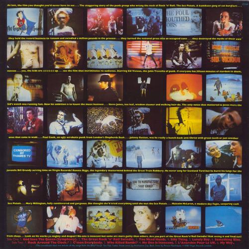 Sex Pistols The Great Rock N Roll Swindle Ex Uk Vinyl Lp Album Lp