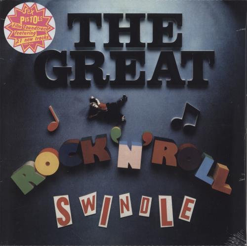 Sex Pistols The Great Rock N Roll Swindle Uk 2 Lp Vinyl Record Set