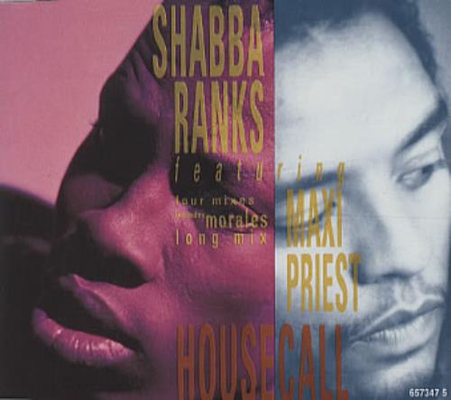 Shabba Ranks Housecall UK CD single (CD5 / 5") (332273)