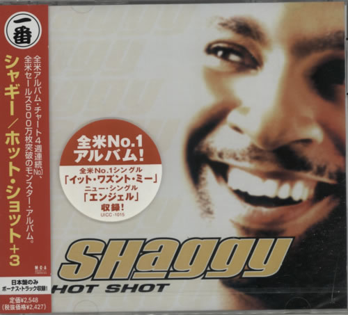 Shaggy Hot Shot Japanese Promo CD album (CDLP) (201824)