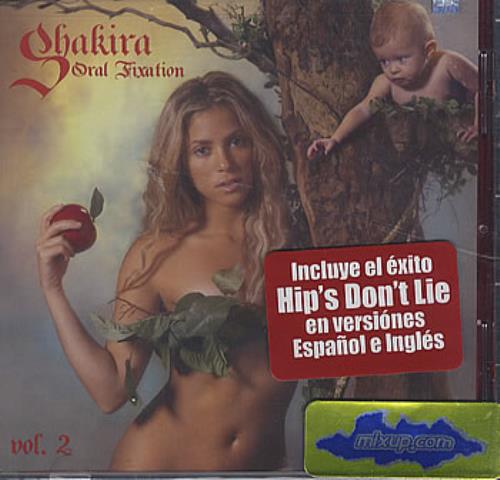Shakira Oral Fixation Vol. 2 Mexican CD album (CDLP) (363464)