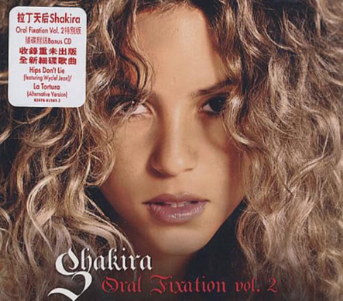 Shakira Oral Fixation Vol.2 Hong Kong 2 CD album set (Double CD) (370891)