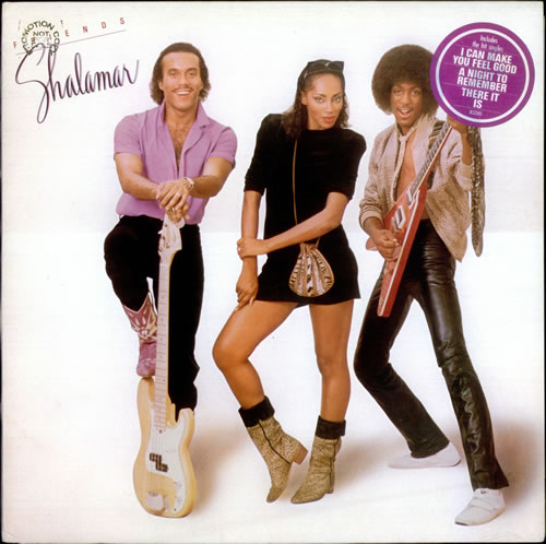 Shalamar Friends - Gold promo stamped UK vinyl LP album (LP record ...