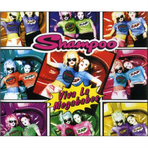 Shampoo Viva Le Megababes UK Promo CD single (CD5 / 5") (36650)