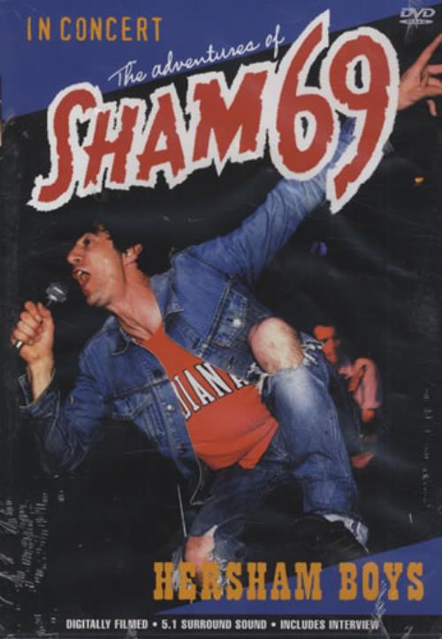 Sham 69 The Adventures Of Sham 69 UK DVD (245253)