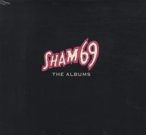 Sham 69 The Albums UK 4-LP vinyl album record set (343102)