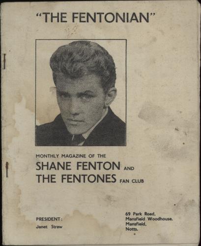 Shane Fenton & The Fentones The Fentonian UK Promo memorabilia (669653 ...