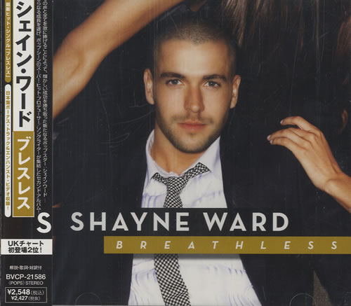 Shayne Ward Breathless Japanese Promo CD album (CDLP) (455244)