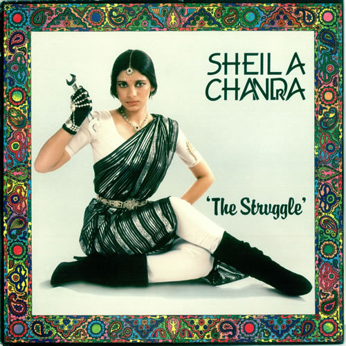 Sheila Chandra The Struggle Swedish vinyl LP album (LP record) (498903)