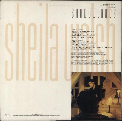 Sheila Walsh Shadowlands UK vinyl LP album (LP record) (834808)