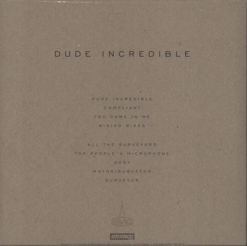 Shellac Dude Incredible - 180gm + CD UK vinyl LP album (LP record) (793669)