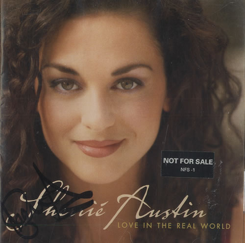 Sherrie Austin Love In The Real World - Autographed US CD album (CDLP ...