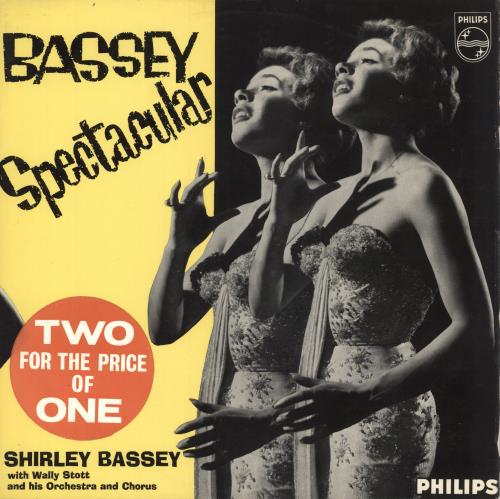 Shirley Bassey Bassey Spectacular - Stickered UK 2-LP vinyl record set (Double LP Album) (743787)