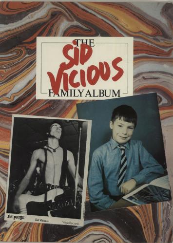 Sid Vicious The Sid Vicious Family Album UK book (686472) 0907080022