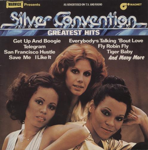 Silver Convention Greatest Hits UK vinyl LP album (LP record) (723798)