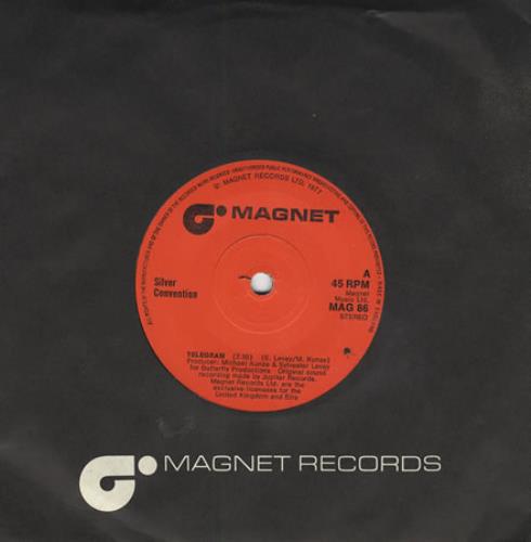Silver Convention Telegram UK 7" vinyl single (7 inch record / 45) (408465)