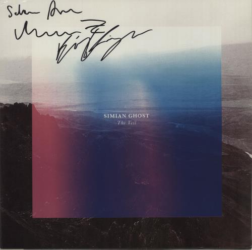 Simian Ghost The Veil - Autographed Swedish vinyl LP album (LP record ...