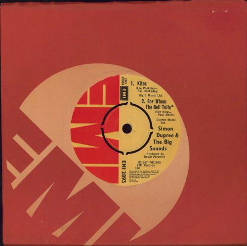 Simon Dupree & The Big Sound Kites EP UK 7" vinyl single (7 inch record ...